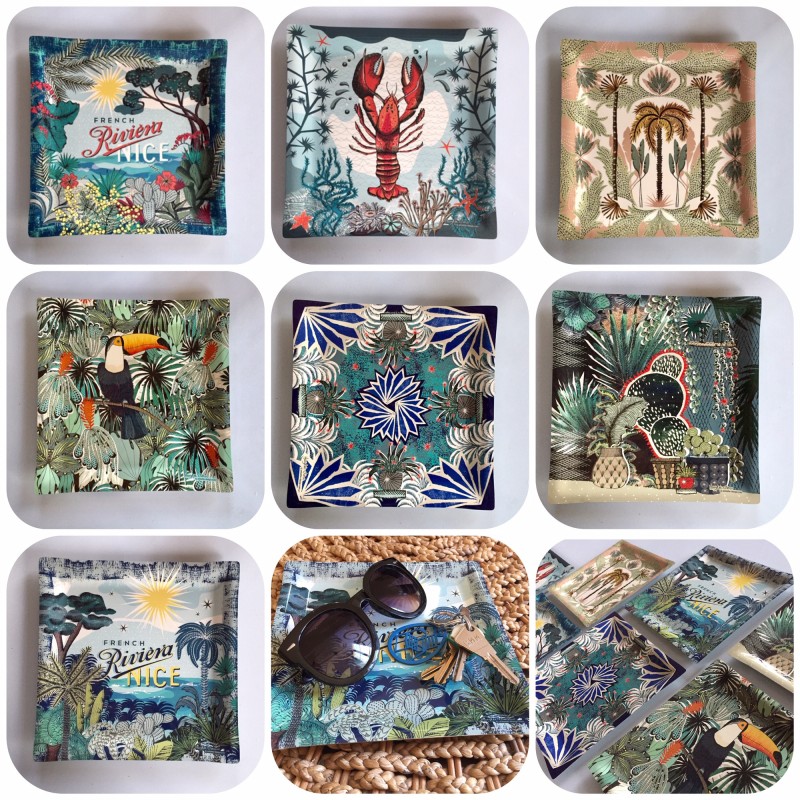 French riviera prom tray