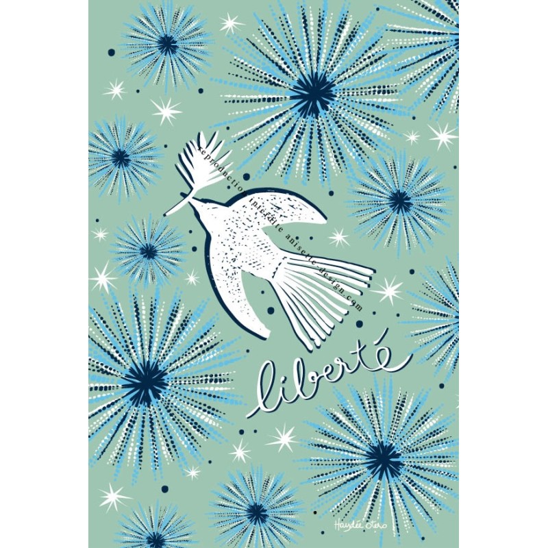 Anisette design: creative homemade artwork, posters and postcards